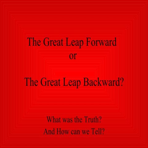 The great leap forward | PPT