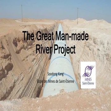 The great manmade river project | PPTX