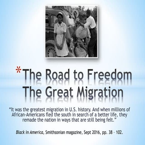 The Great Migration | PPT