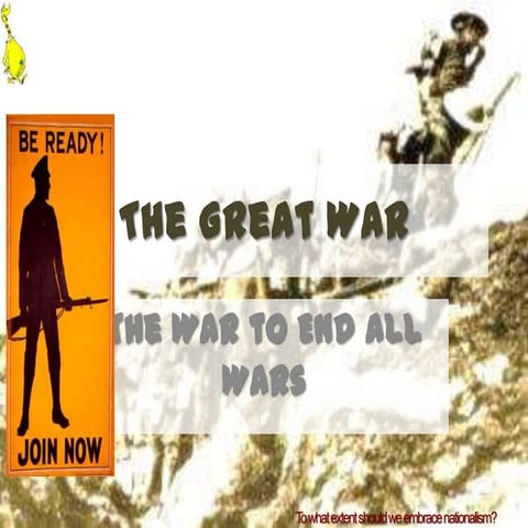 The great war part two | PPTX