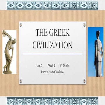 The greek civilization | PPT