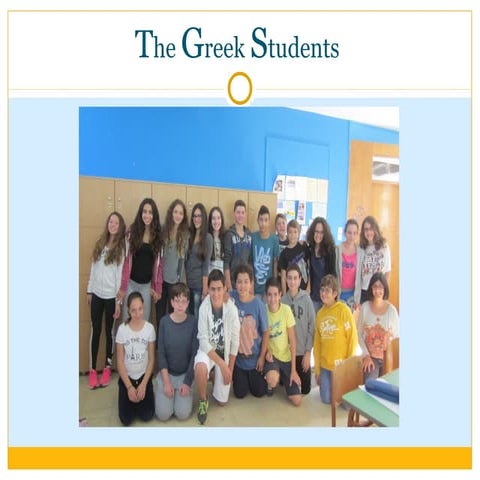 The greek students | PPT