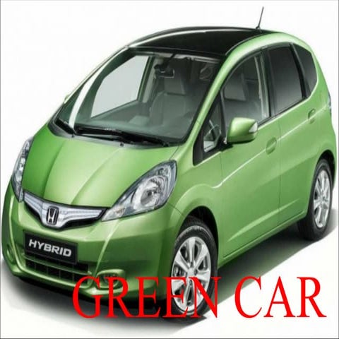 THE GREEN CAR PROJECT | PPT