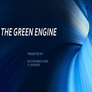 The green engine | PPT