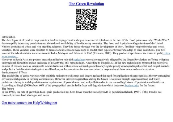 ppt green revolution | PPTX | Agriculture | Industries