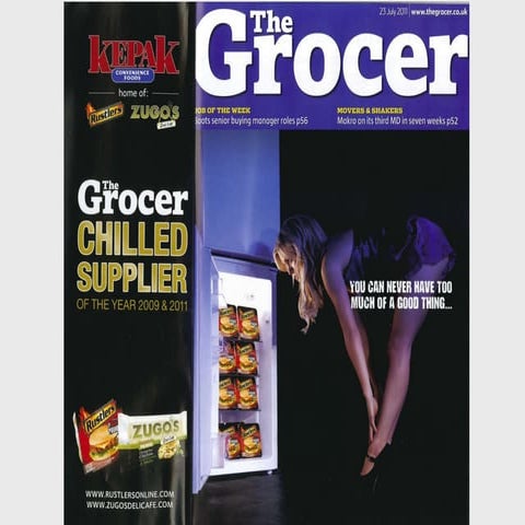The Grocer Front Cover | PPT