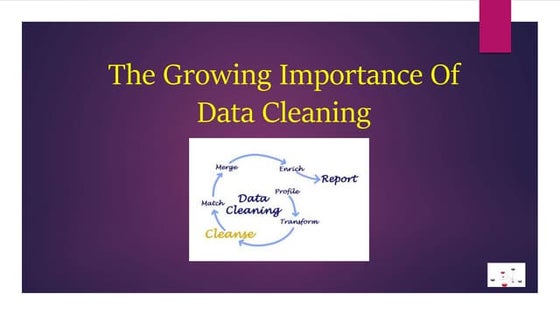 Data Cleaning In Data Mining | Step by Step Data Cleaning Process | Data Cleaning | Simplilearn ...