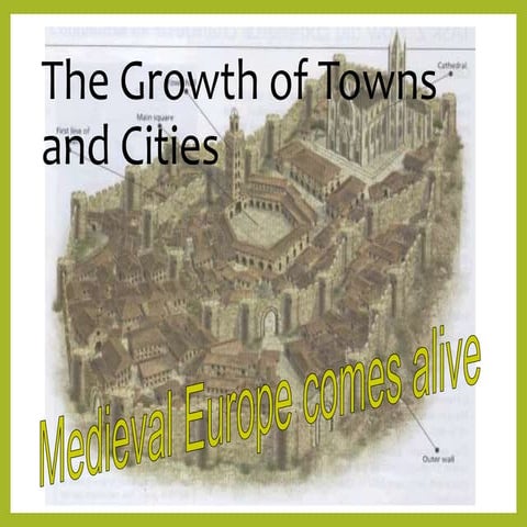 The growth of towns and cities | PPTX | Europe Travel | Travel Locations