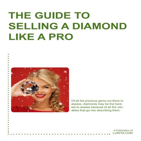 The guide to selling a diamond like a pro | PDF