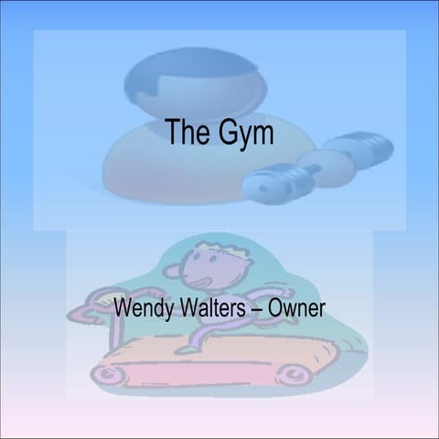 Eco Gym Draft Pastana | PPT