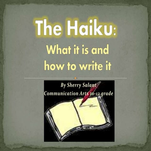 The Haikufinaljan11 | PPTX