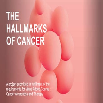 The Hallmarks of Cancer.pptx