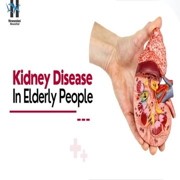 Kidney Disease In Elderly People | PDF