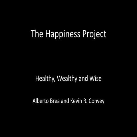 The happiness project wireframe | PPTX