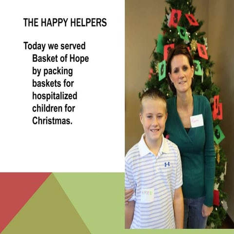 The happy helpers basket of hope-3434 | PPTX