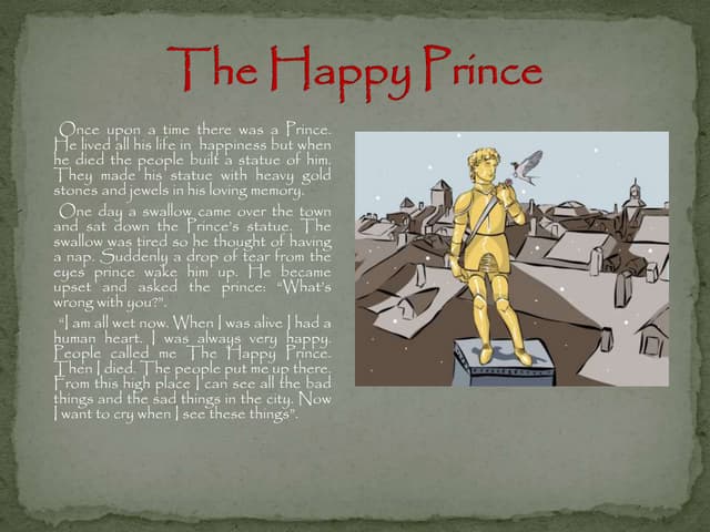 Happy Prince class 9.pptx English slide show | PPTX