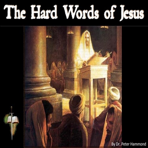 The Hard Words of Jesus | PDF