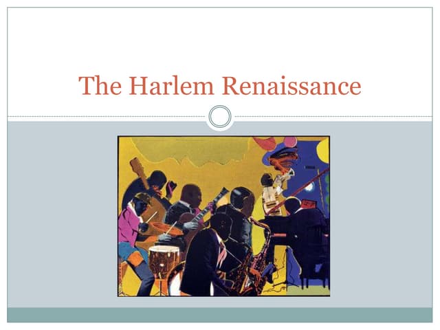 Harlem Renaissance Visual Art
