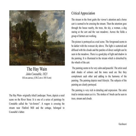 The Hay Wain | PDF