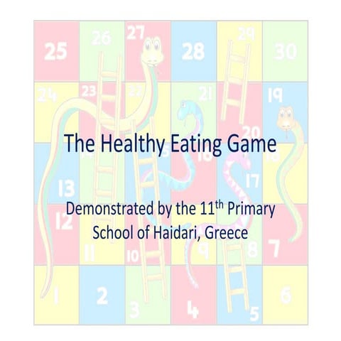 The Healthy Eating Game | PDF