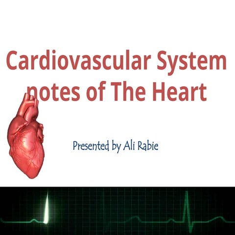 The Heart. basic knowledge for the heart valves and coronary | PPT