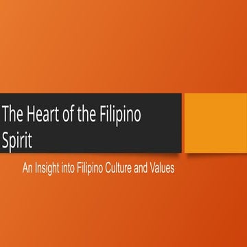 The Heart of the Filipino Spirit within.pptx
