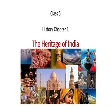 The Heritage of India.pptx cultural and architectural | PPTX