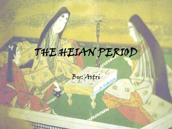 Heian Period Begins | PPT