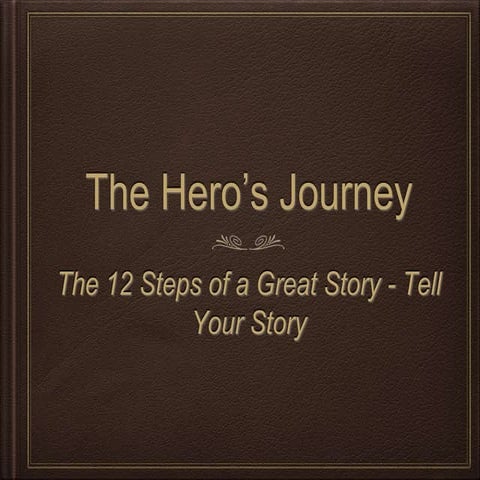 The Hero's Journey - The 12 Steps to A Great Story - Your Story | PPTX