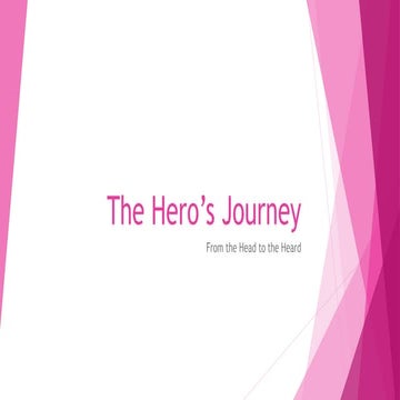 The hero’s journey | PPTX | Fantasy | Genres