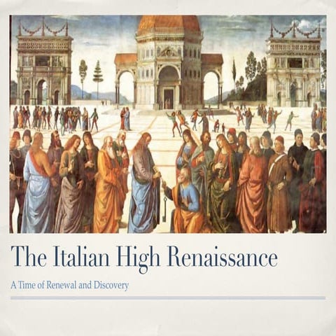 The Italian High Renaissance | KEY
