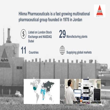 The Hikma Story | PPTX