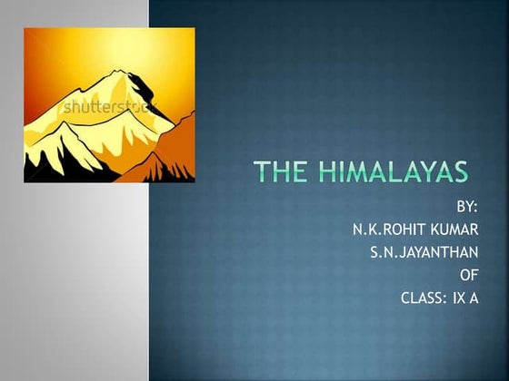 Himalaya | PPTX