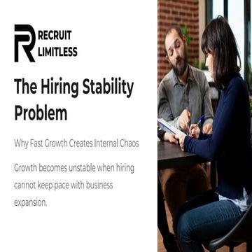 Building Scalable Teams for Sustainable Business Growth | PDF