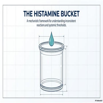Histamine Overload Explained: The Bucket Theory | PPTX