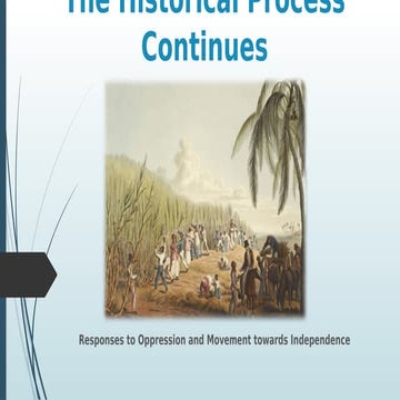 Movements toward independence | PPTX