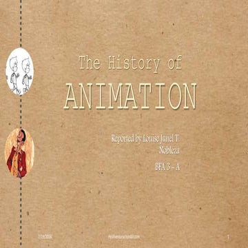 The history of Animation in the Philippines | PPTX