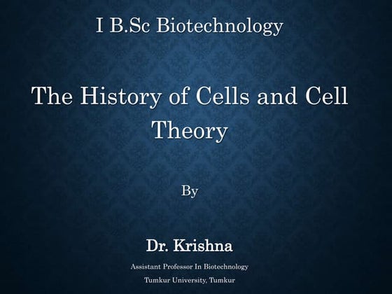 Cell Theory | PPT