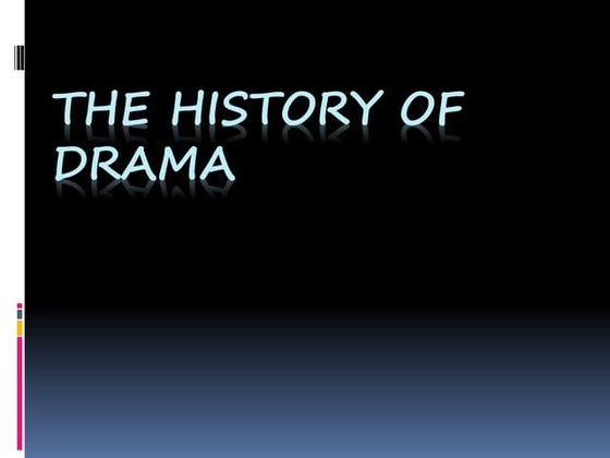 7 elements of modern drama | PPT
