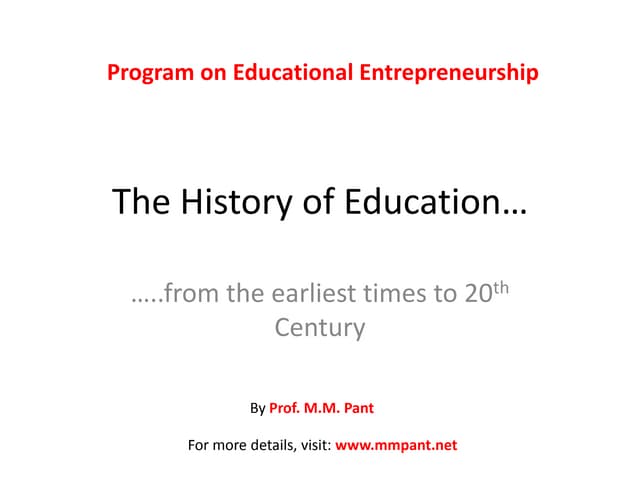 OVERVIEW OF ANCIENT EDUCATION | DOCX