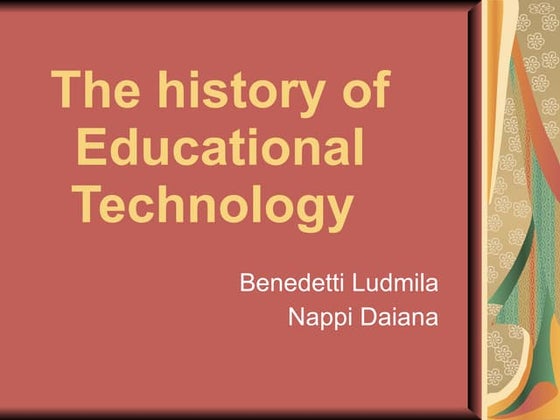 History of educational technology | PPT