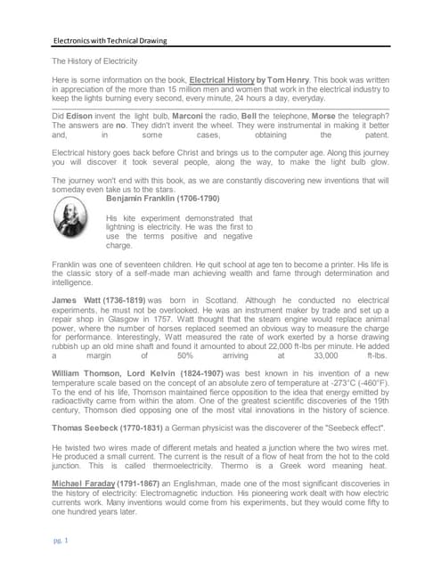 History of electricity | PPTX | Physics | Science