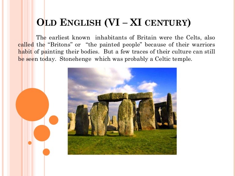 The History Of English Language the-history-of-english-language