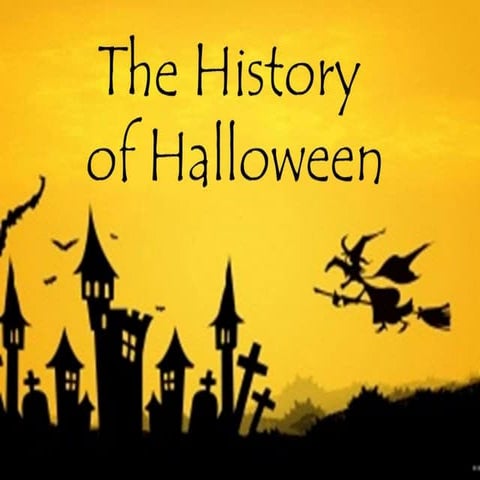 The history of halloween | PPTX
