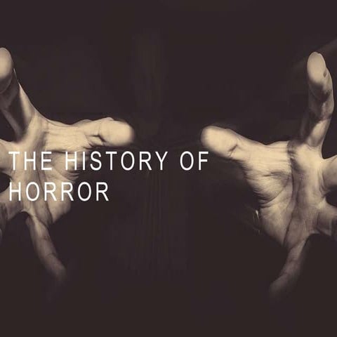 The History of Horror | PPTX