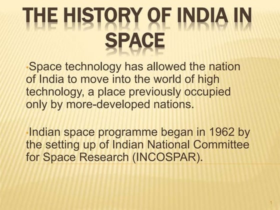 Indian space research organisation (ISRO) | PPTX