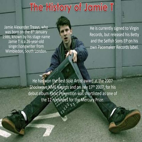 The history of jamie t | PPTX