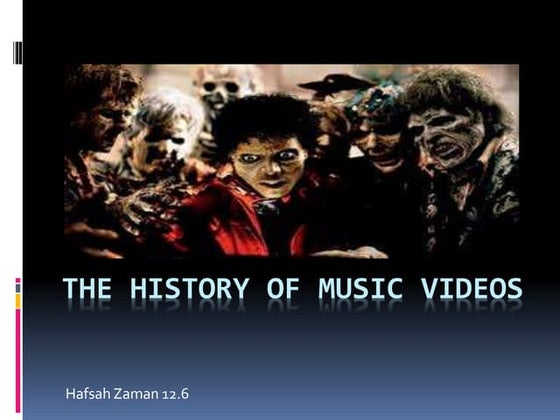 History of music videos | PPT