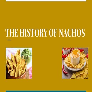 The history of nachos | PPT