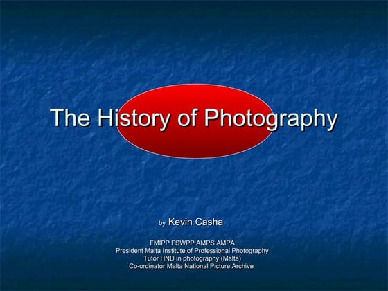 History of photography | PPTX